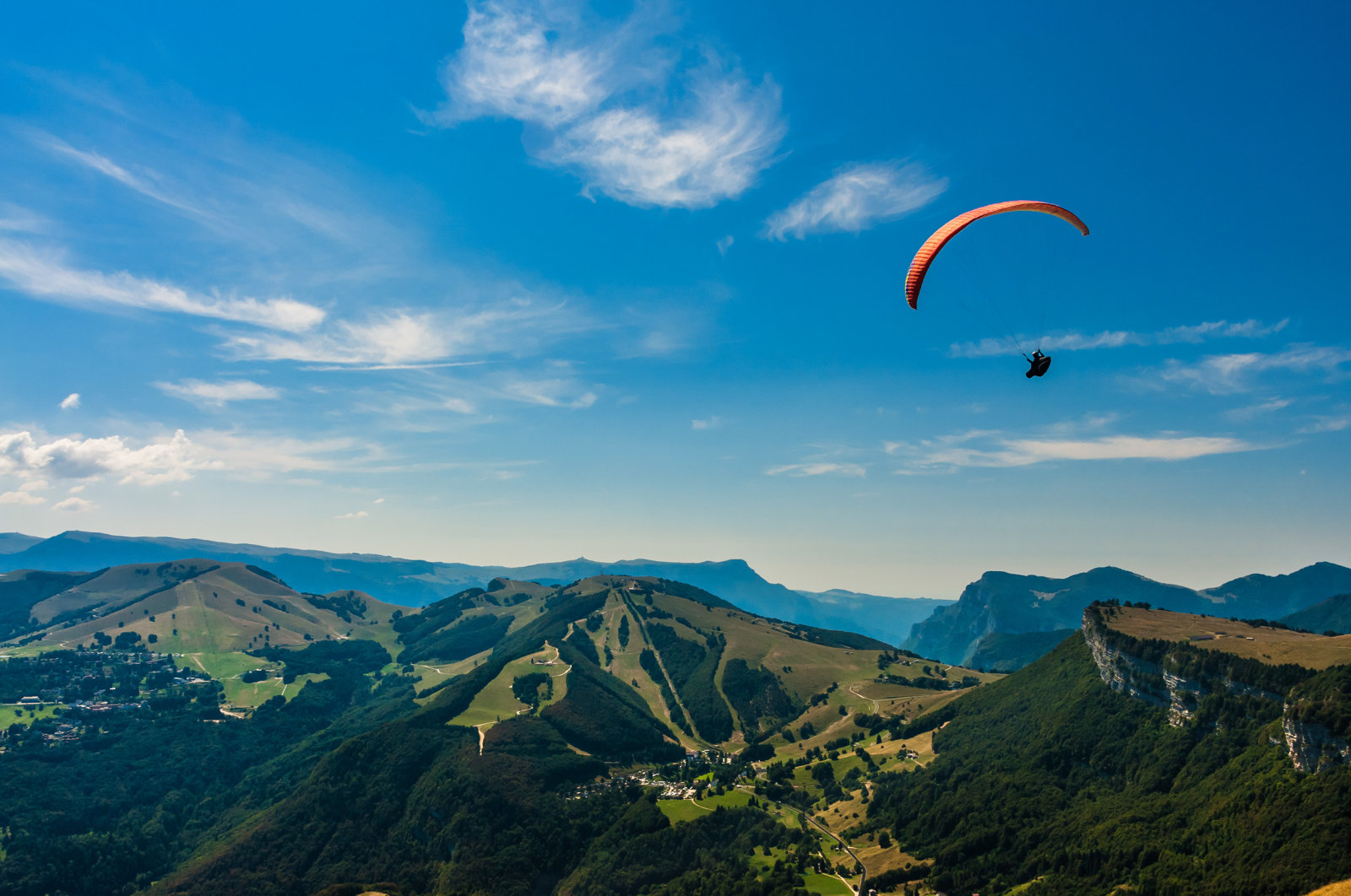 Flugunfallversicherung Paragleiter, Drachenflieger, Fallschirm - TOP!